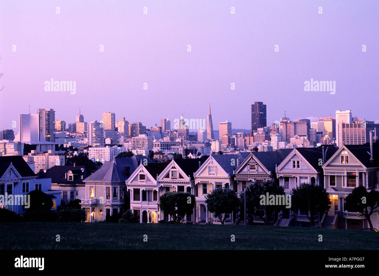 United States, California, San Francisco city, alignment of the ...