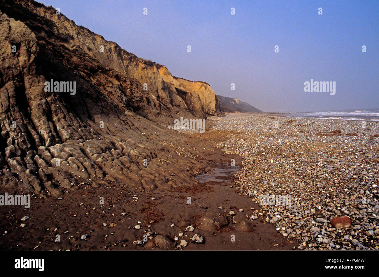 Erosion On Norfolk Coast High Resolution Stock Photography and Images ...