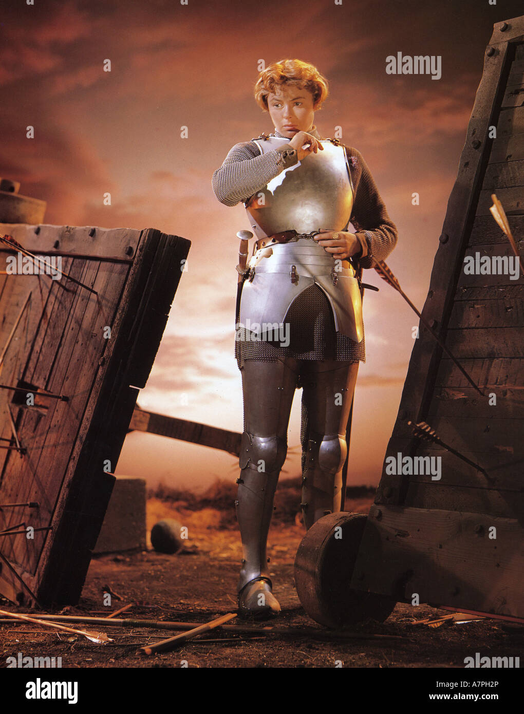 JOAN OF ARC 1948 RKO film with Ingrid Bergman Stock Photo - Alamy