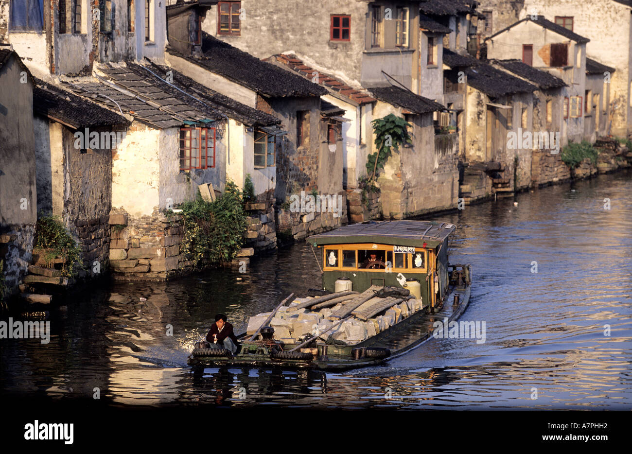 China, Jiangsu province, Suzhou canals, nicknamed Eastern Venice since ...