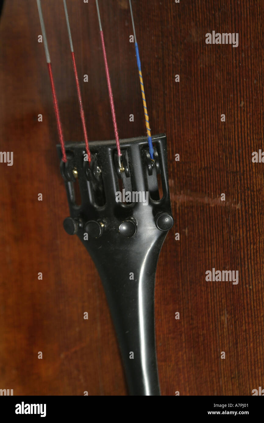 Cello detail Stock Photo - Alamy