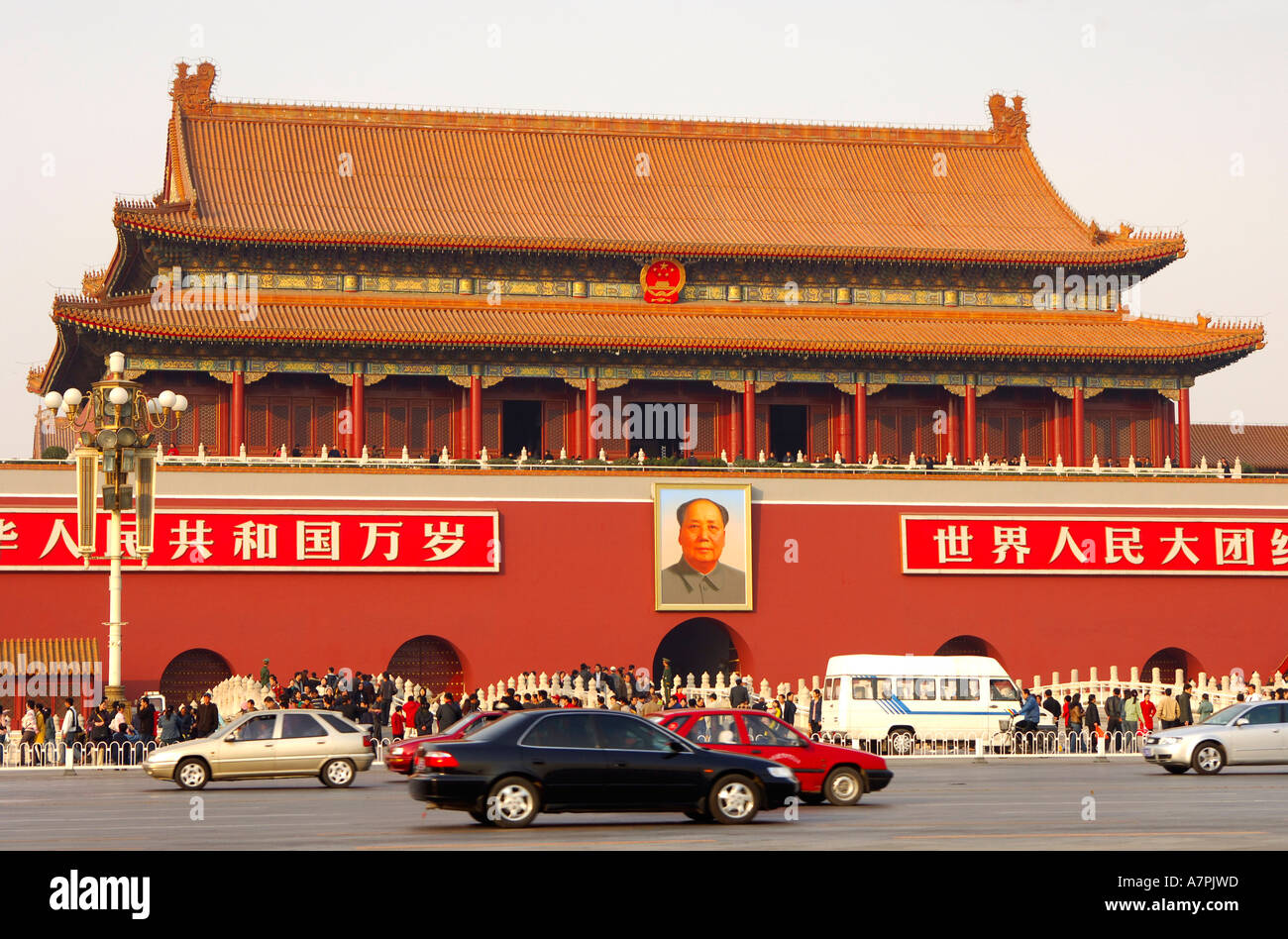 Tiananmen Gate of Heavenly Peace Beijing China Stock Photo - Alamy
