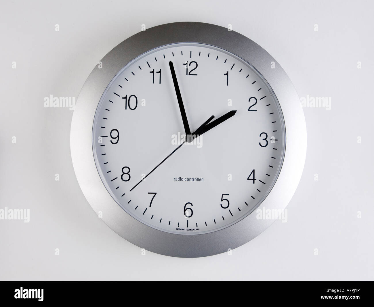 clock on wall Stock Photo - Alamy