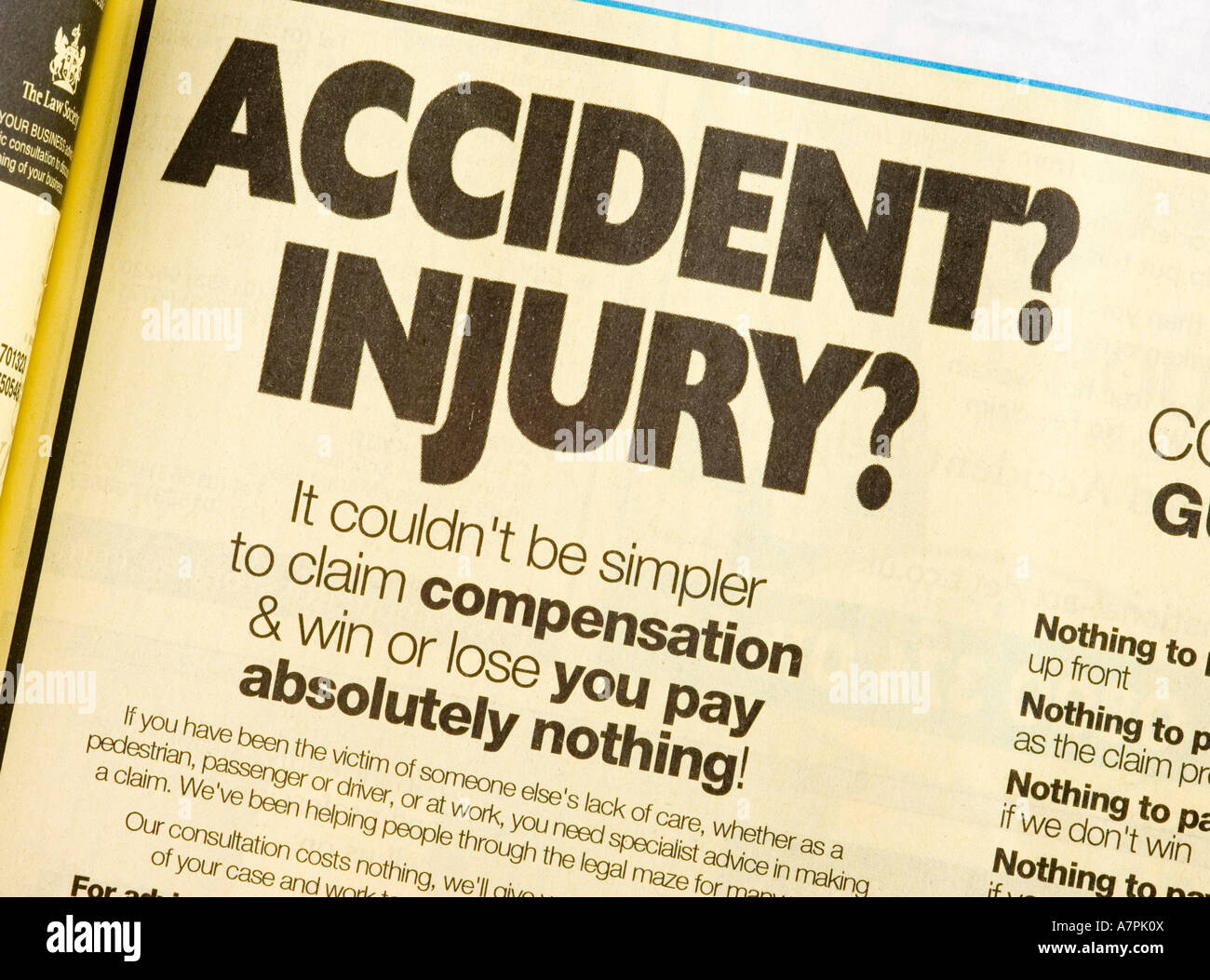 Accident claims hi-res stock photography and images - Alamy