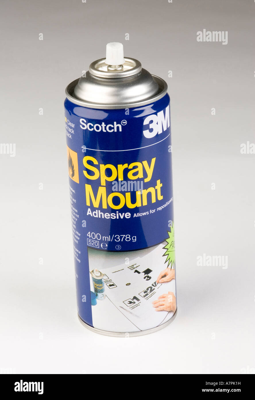 3M spray mount adhesive Stock Photo - Alamy
