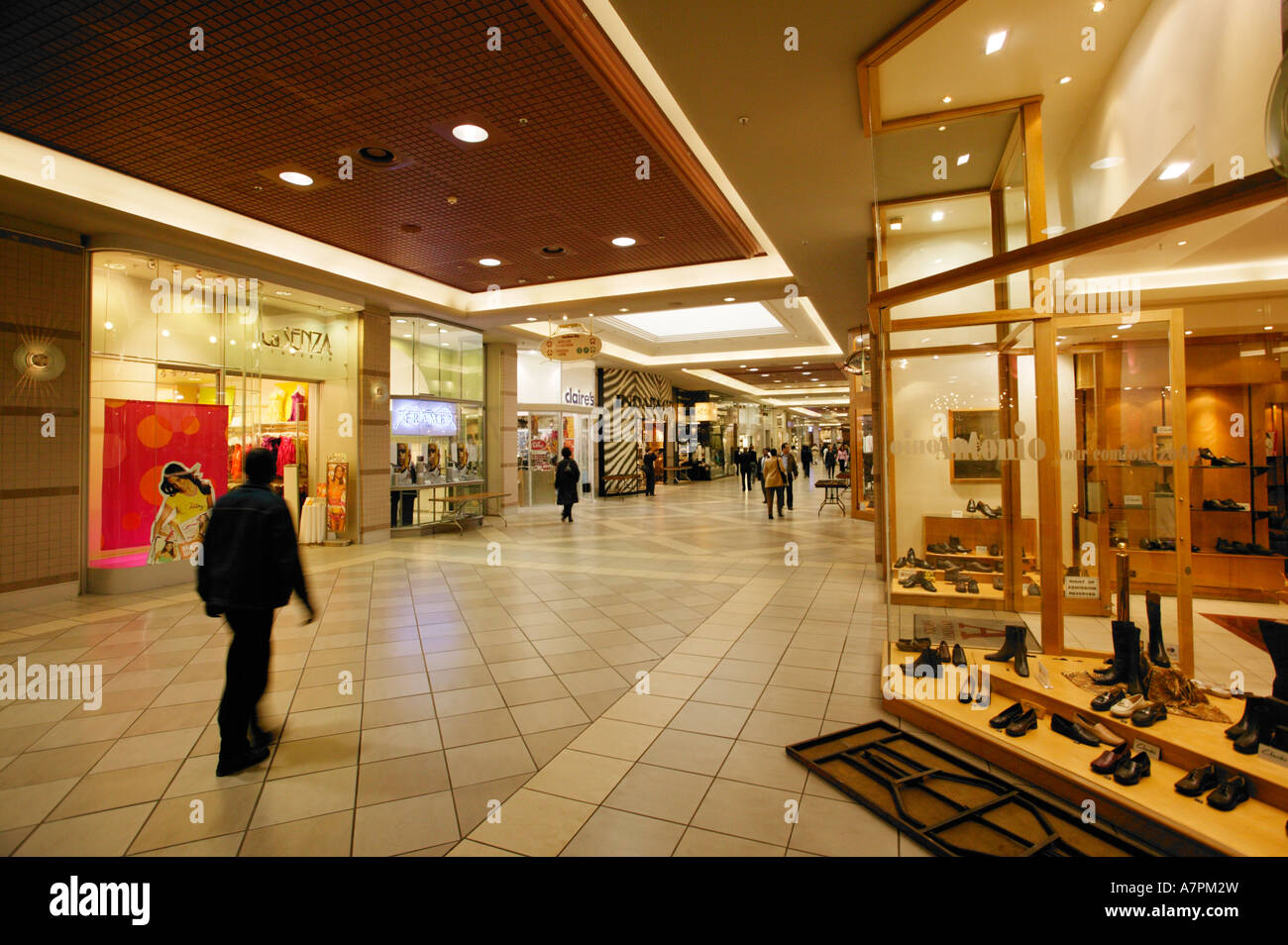 Interior of a shopping mall in Sandton City Sandton Gauteng South ...
