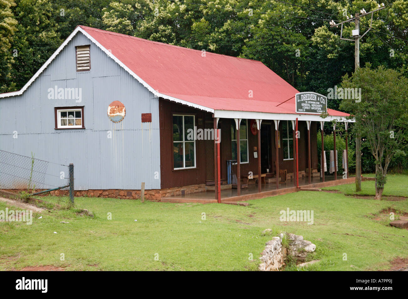 The Dredzen Shop and House Museum in Pilgrims rest typical general ...