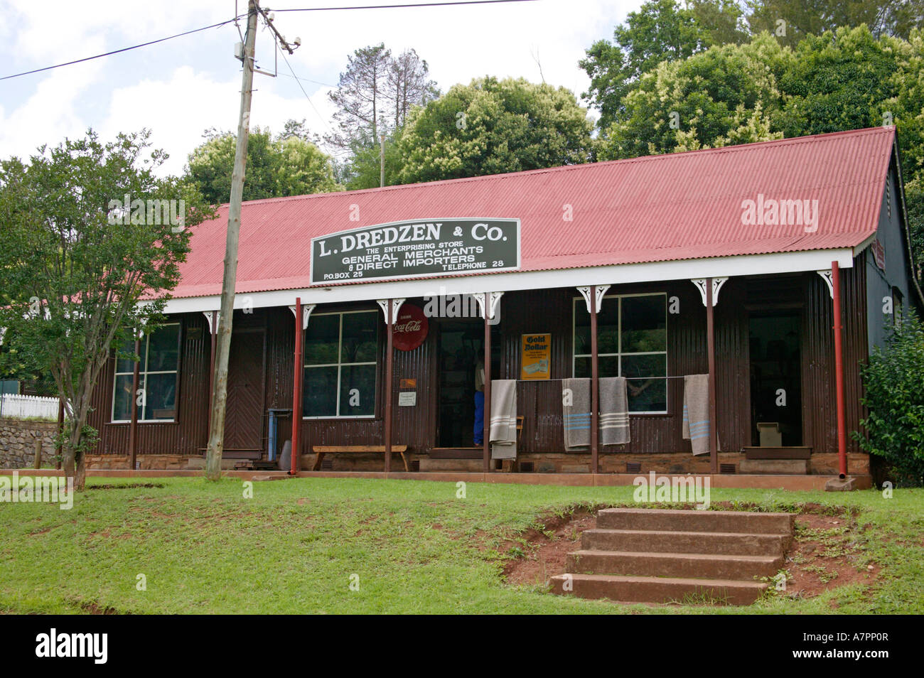 The Dredzen Shop and House Museum in Pilgrims rest typical general ...