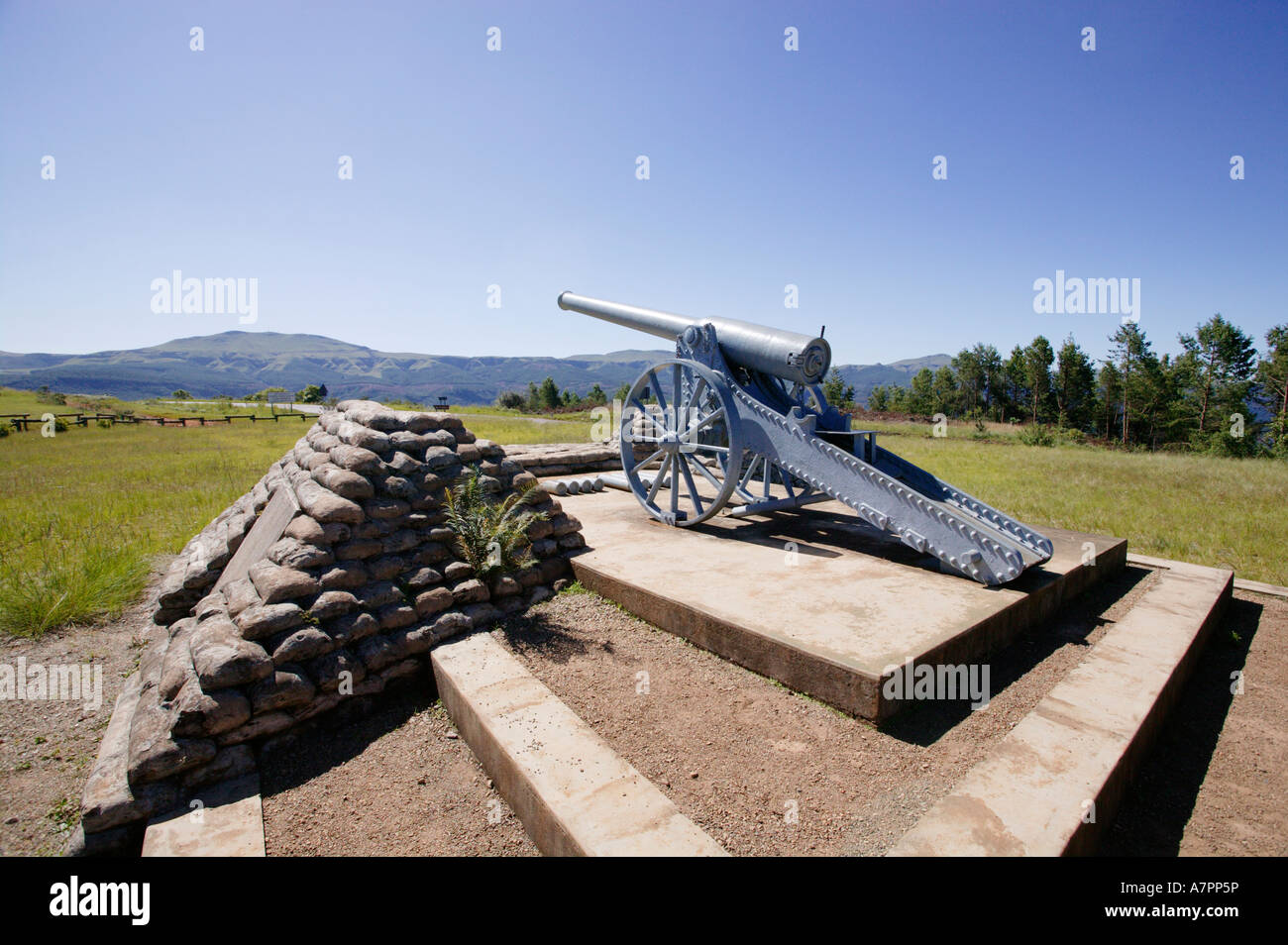 The Long Tom Canon on Long Tom pass near Sabie the canon was used in ...