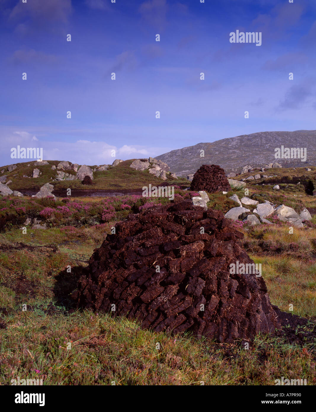 Stack of peat scotland hi-res stock photography and images - Alamy