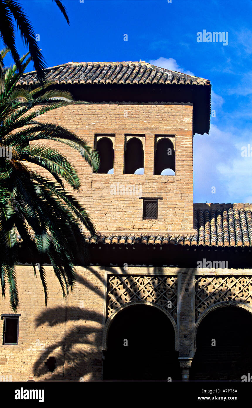 Palacio del Partal in the Alhambra at Granada Spain Stock Photo - Alamy
