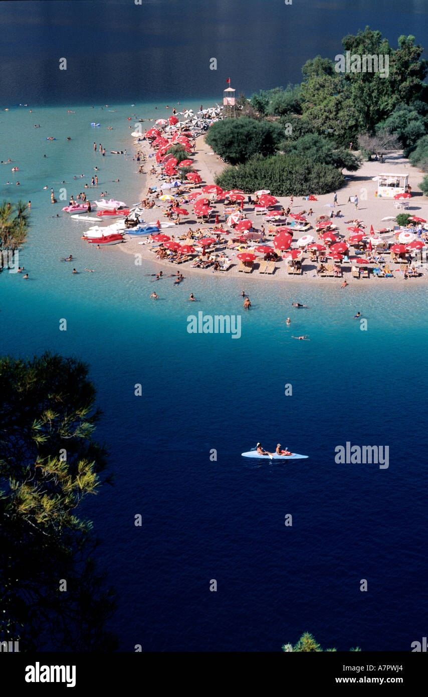 Turkey, Turquoise Coast area, Ölüdeniz, famous beach, 10 miles away ...