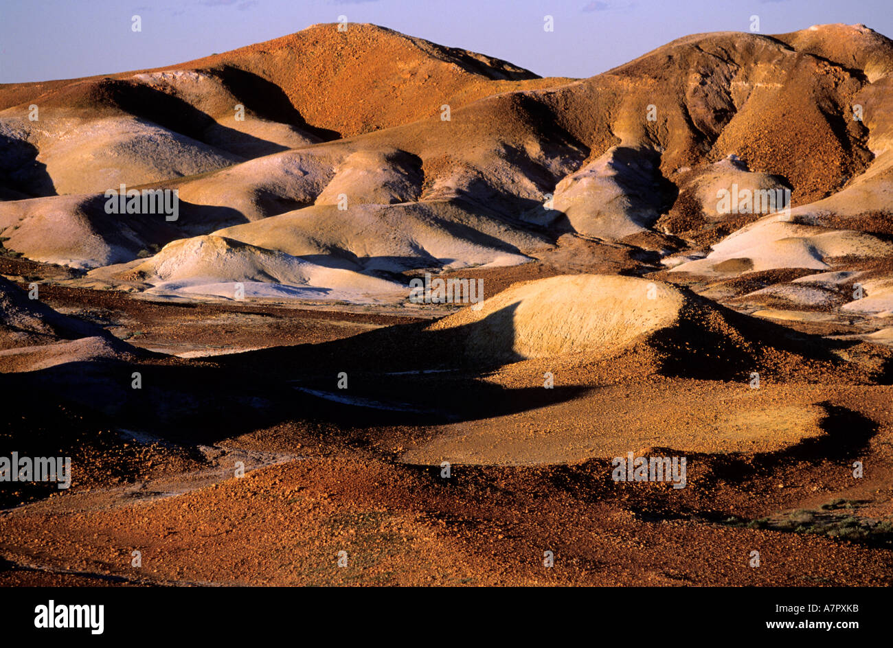 Australia, South Australia, Coober Pedy, Breakaways reserve, desert ...