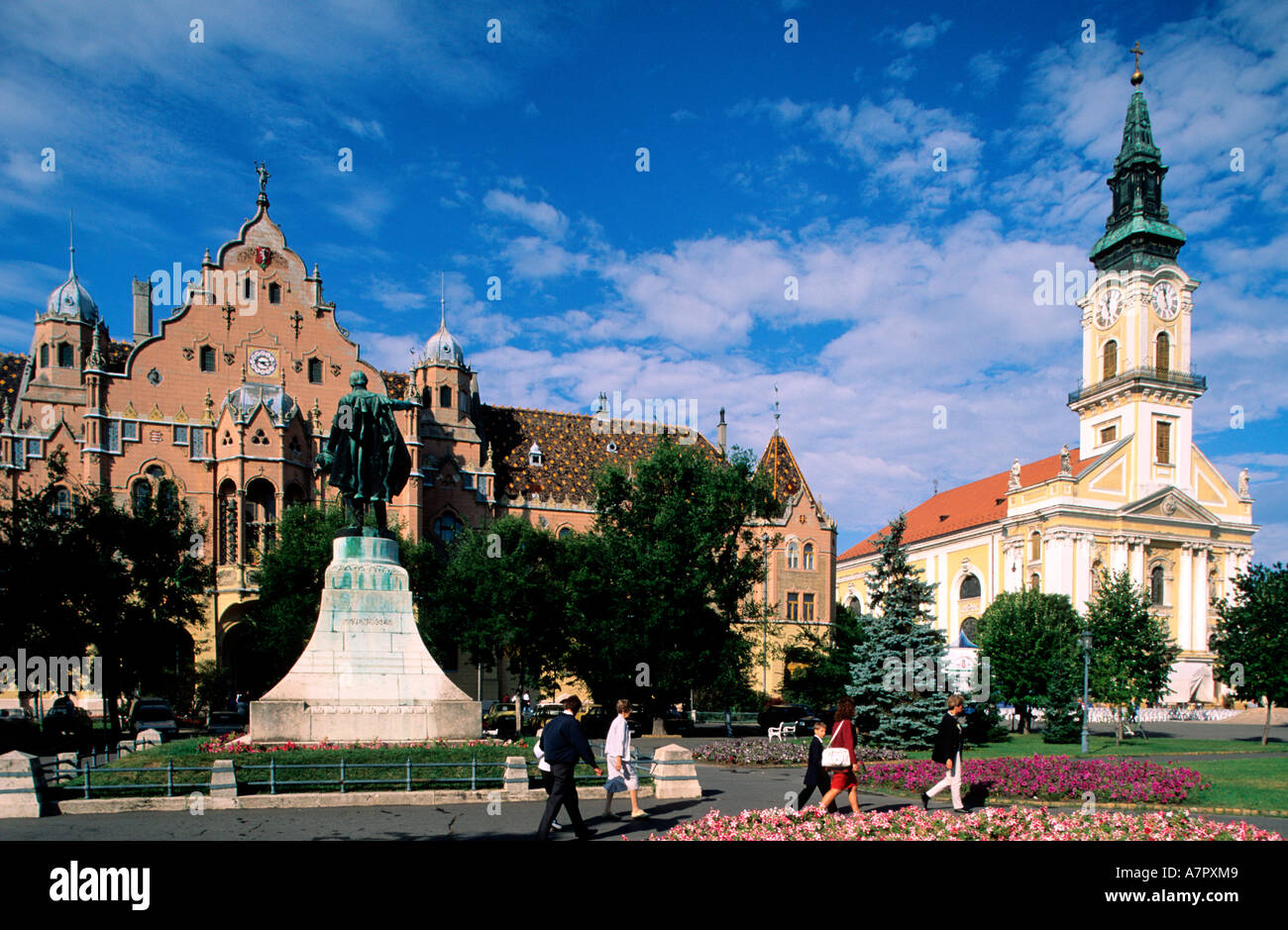 Kecskemet church architecture hungary hi-res stock photography and ...