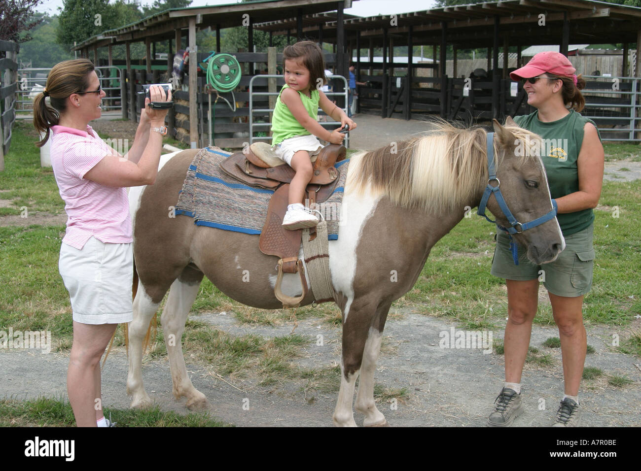 Leesburg Virginia,Loudoun County,Animal Park,pony ride,visitors travel ...