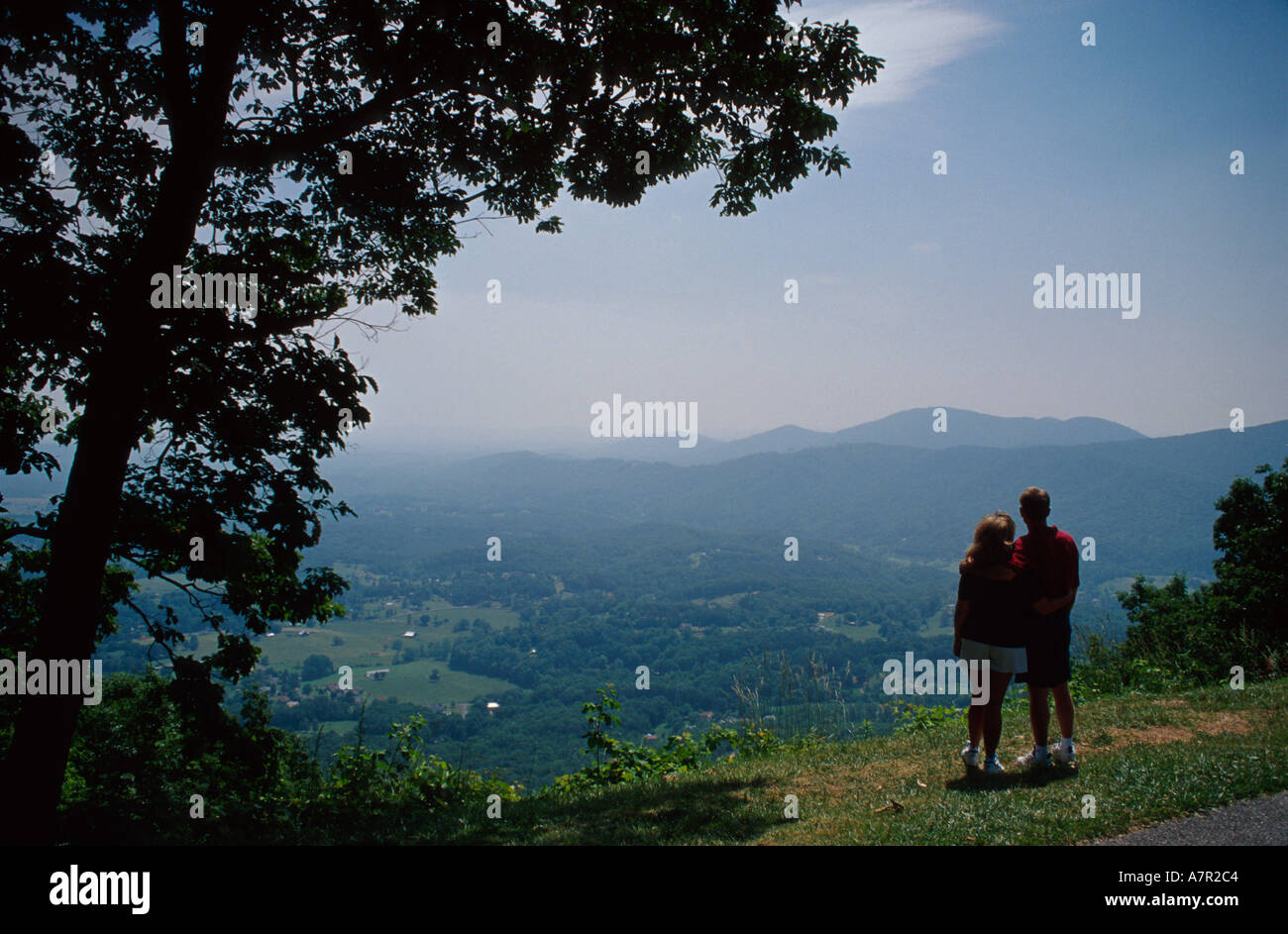 Roanoke Virginia,Mountain Loop Trail couple,adult adults man men male ...