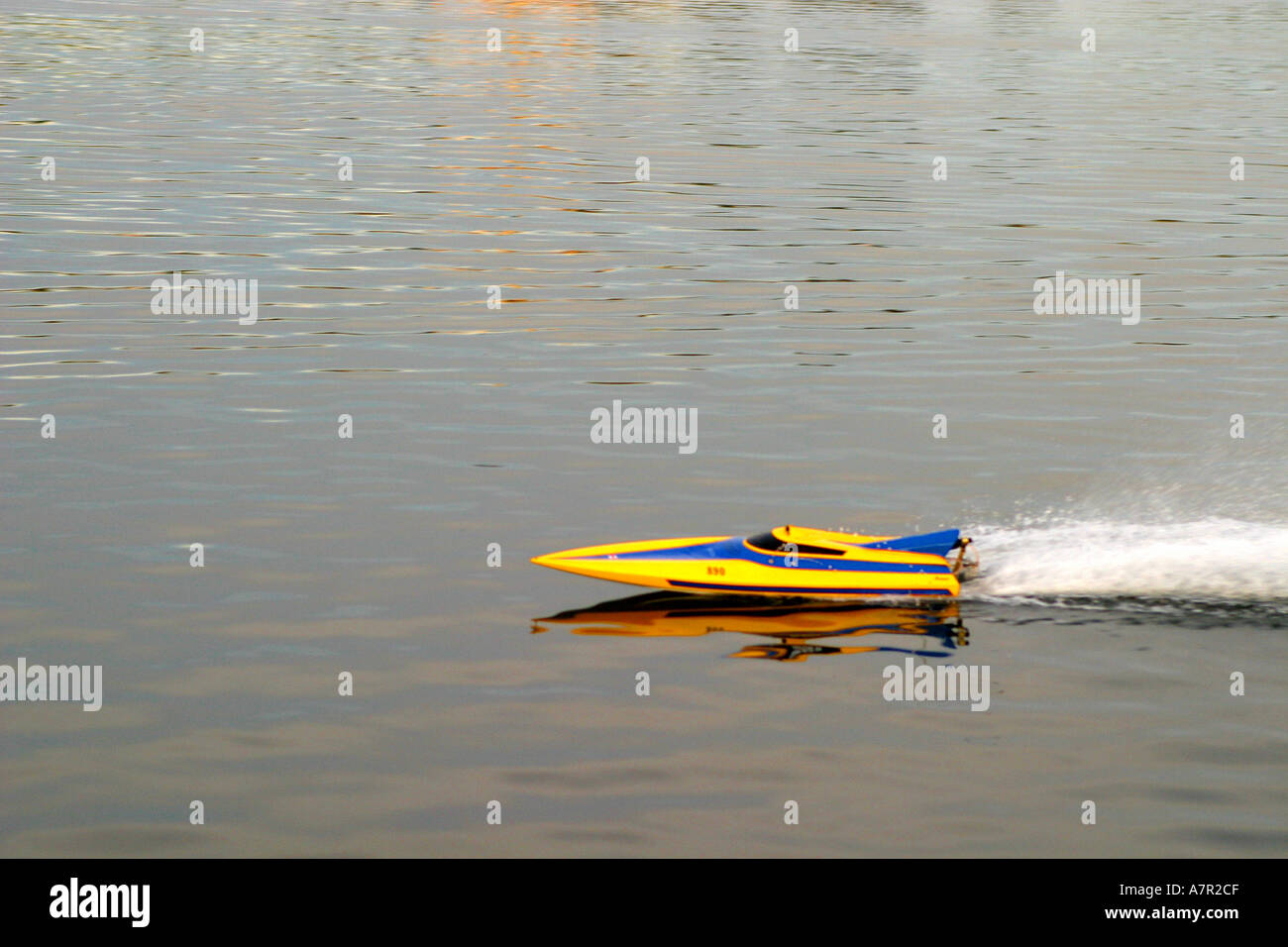 Horizontal Speed Boat Stock Photo - Alamy