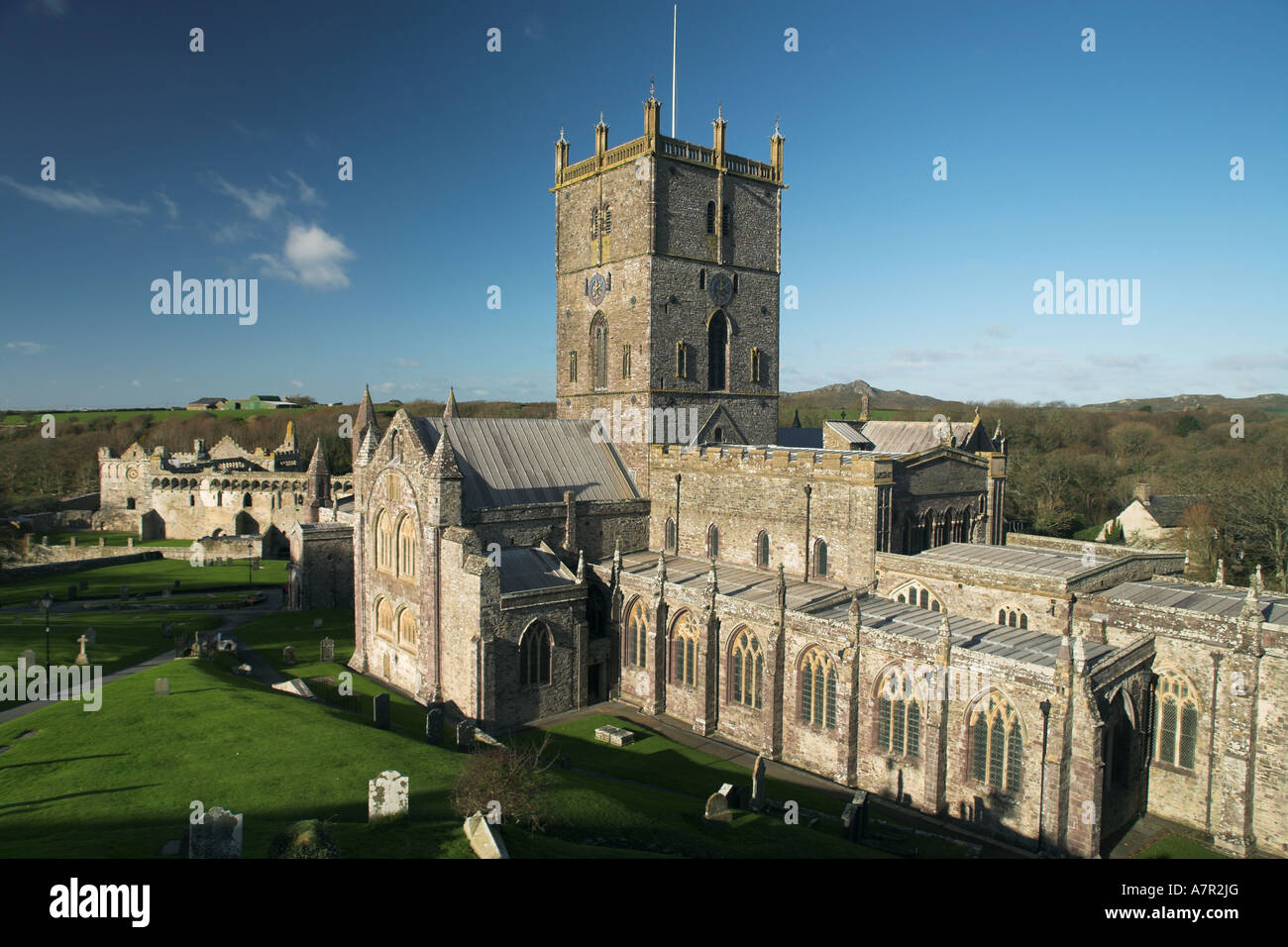 St David s Cathedral Stock Photo - Alamy