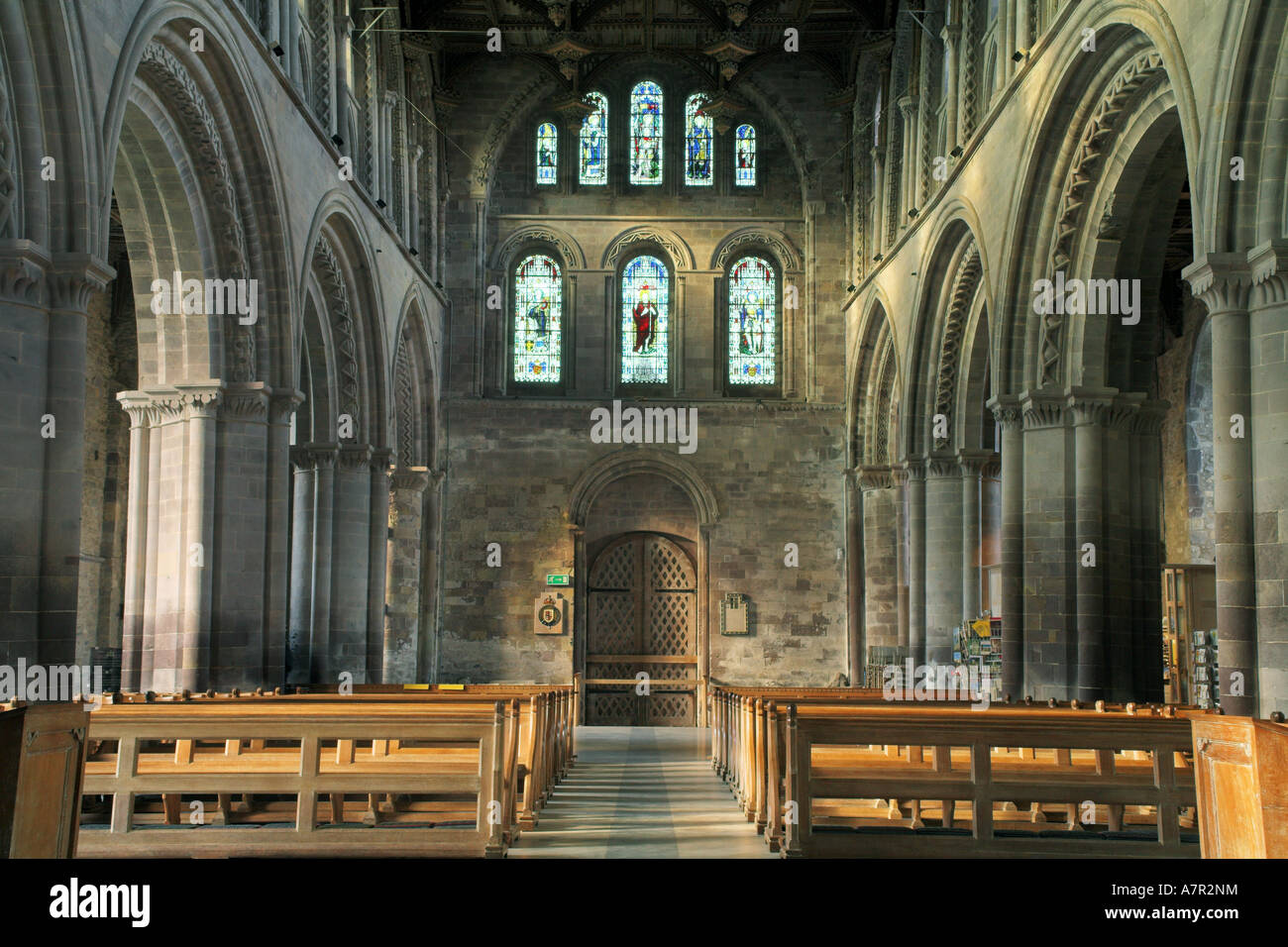 Interior St David s Cathedral Stock Photo - Alamy