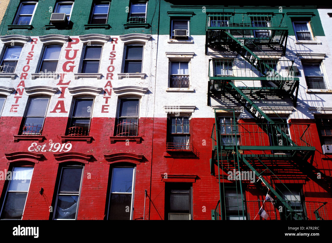 United States, New York, Manhattan, Little Italy, restaurant on Hester ...