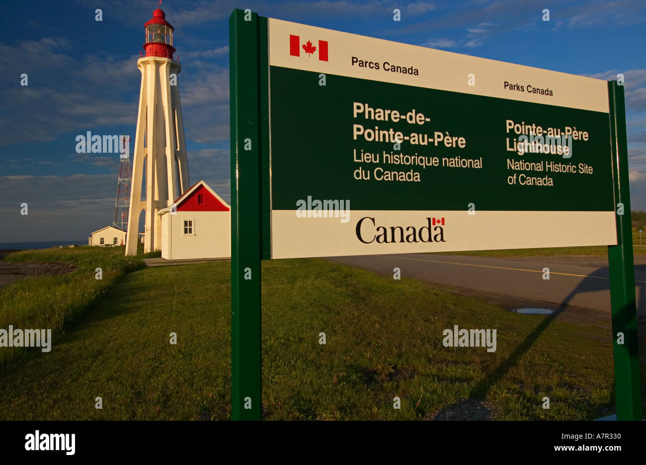 Pointe-au-Pere, Lower Saint Lawrence Region, Quebec, Canada Stock Photo ...