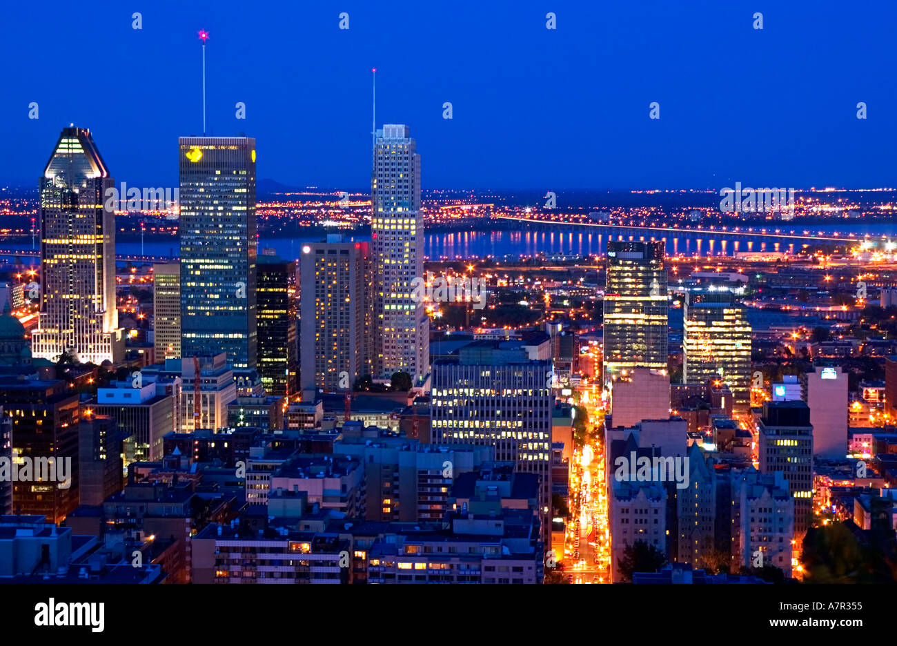 Mount Royal Park, Downtown, Montreal, Quebec, Canada Stock Photo - Alamy