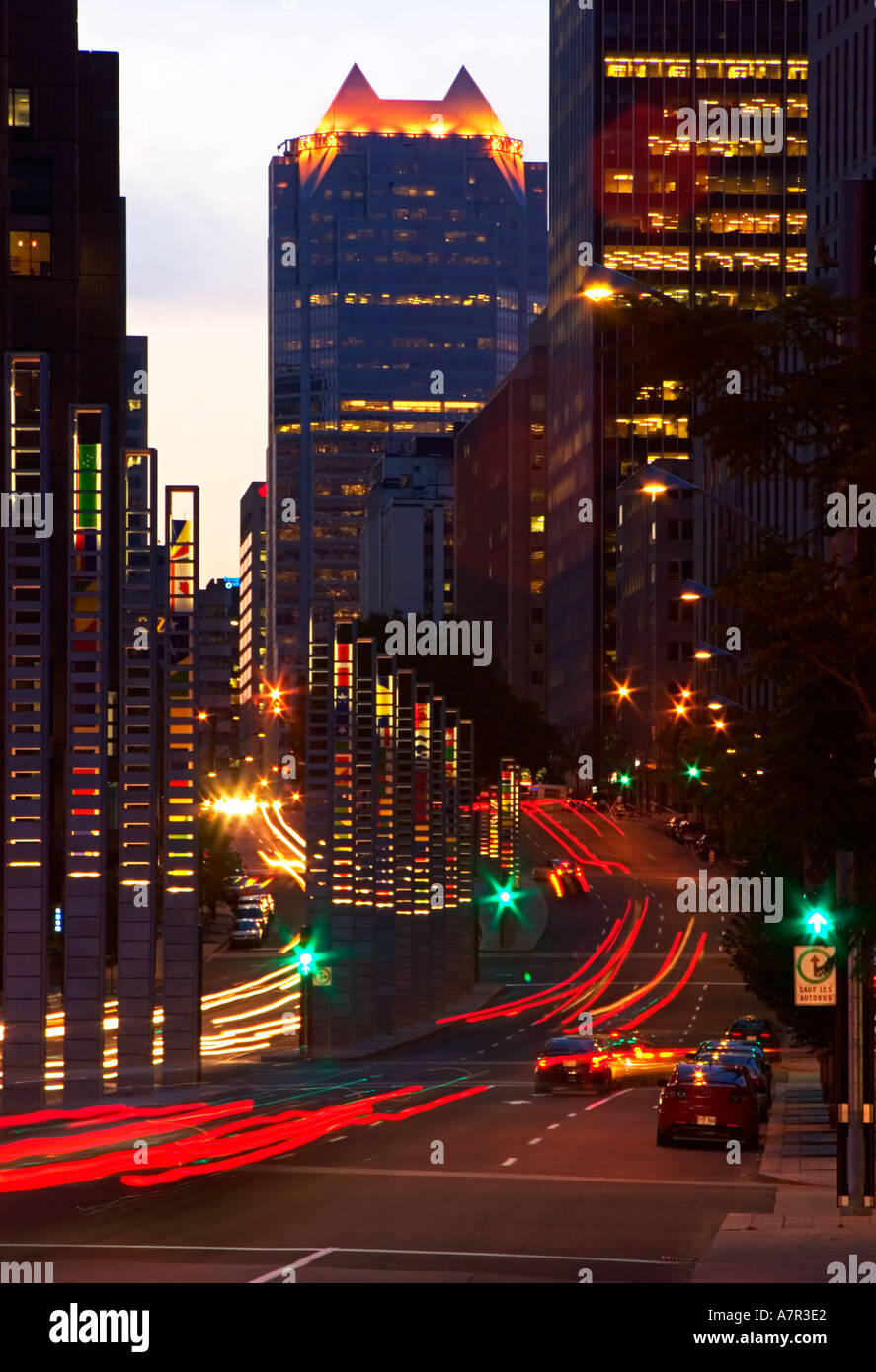 Downtown, Montreal, Quebec, Canada Stock Photo - Alamy