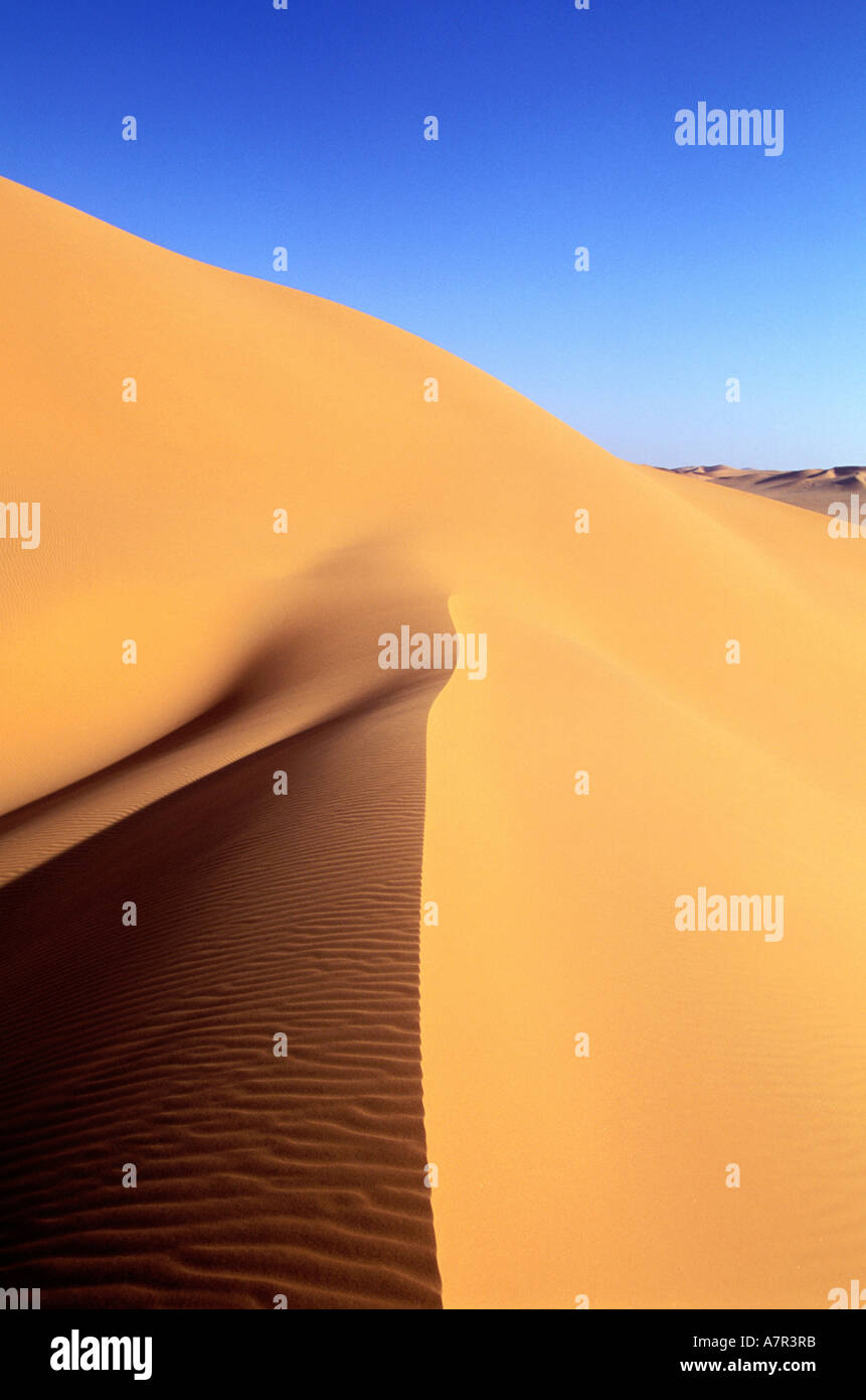 Libya, region of the desert, the Fezzan (Sahara), Erg of Ouan Kasa ...