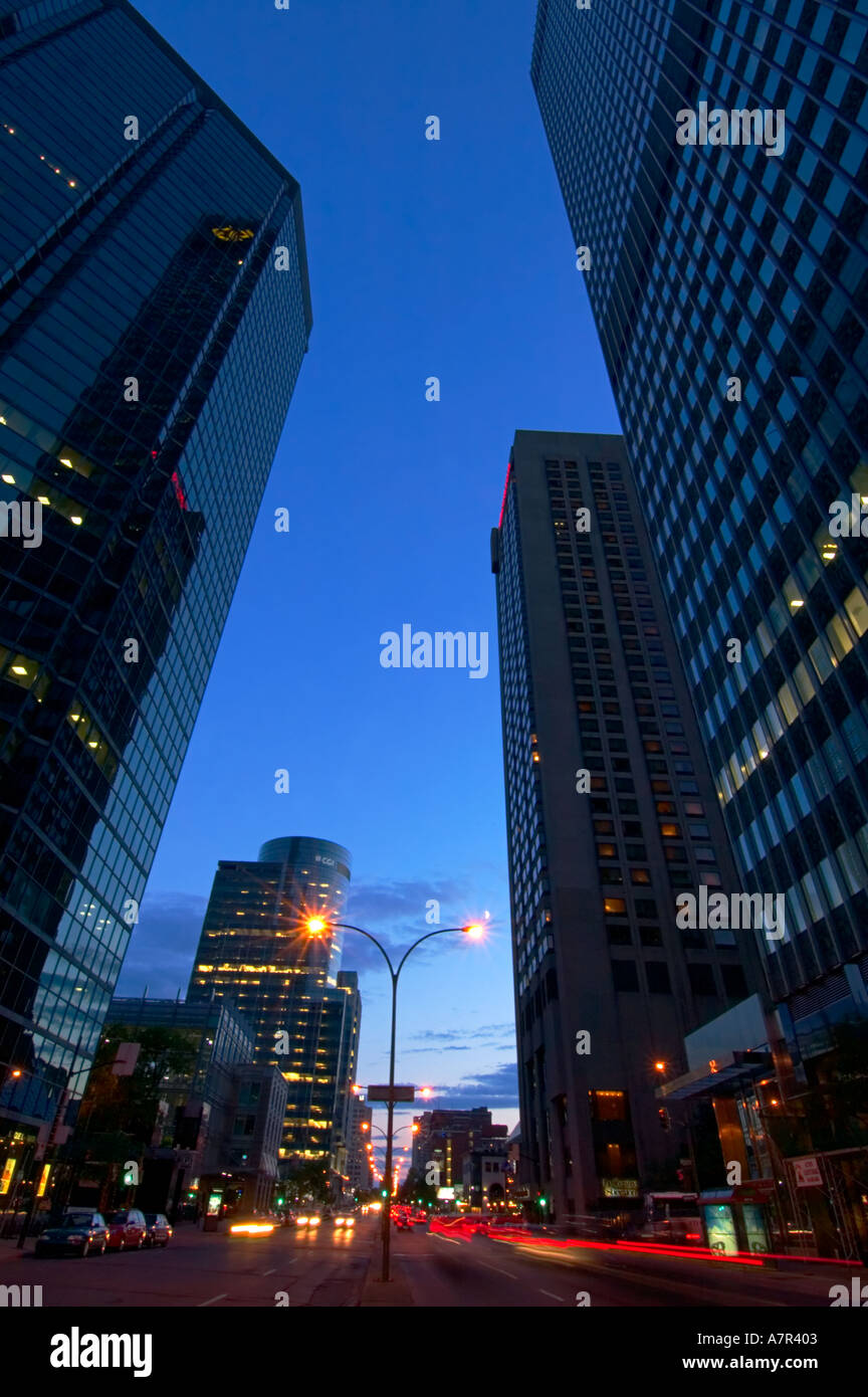 Downtown, Montreal, Quebec, Canada Stock Photo - Alamy