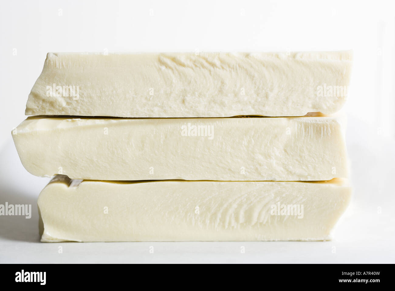 Closeup of white chocolate cheese or fudge Stock Photo - Alamy