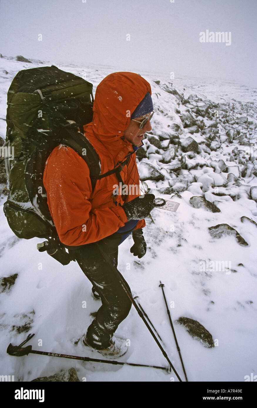 Storm explore adventure challenge anwr backpack blowing hi-res stock ...