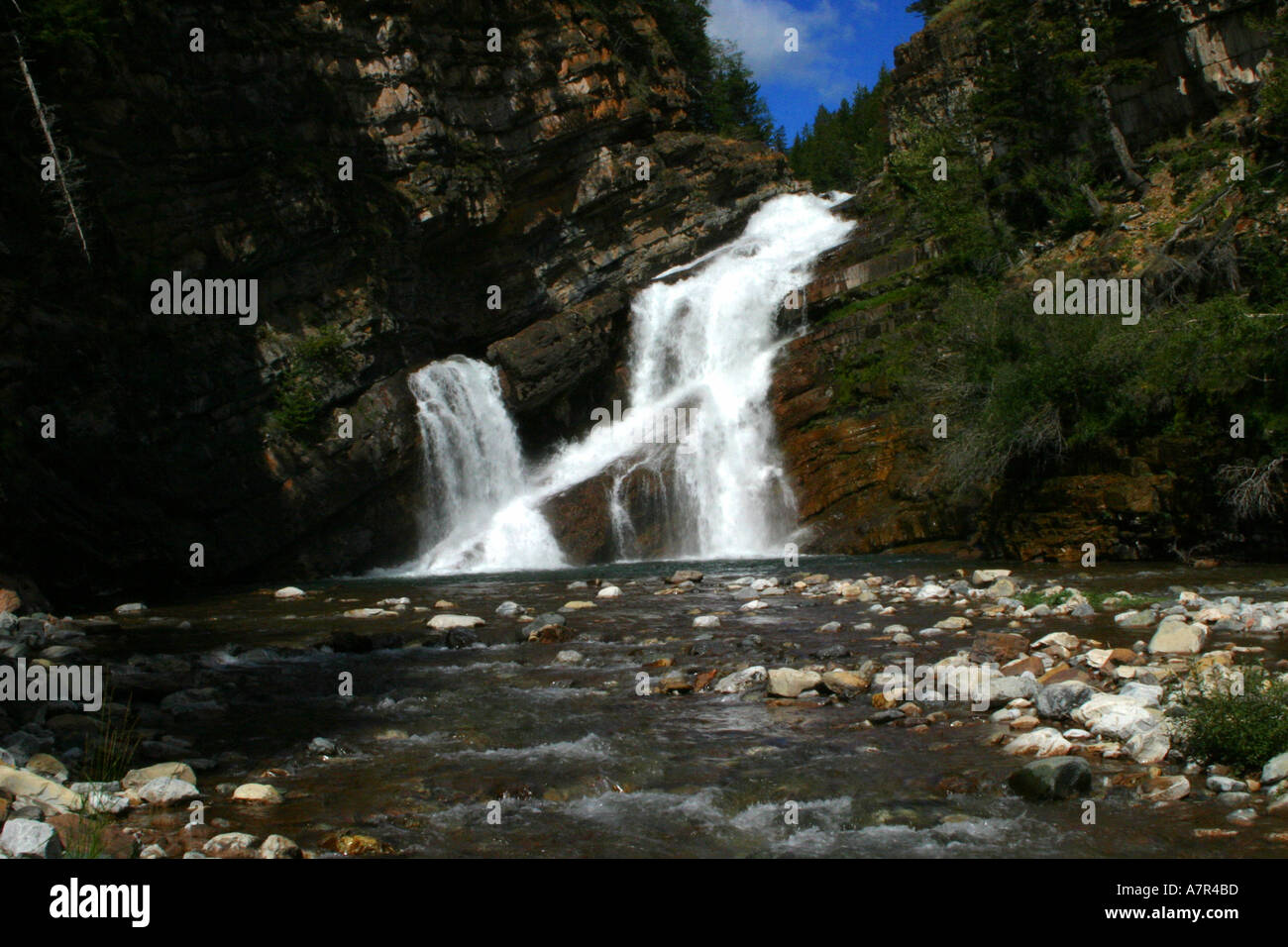 Cameron river falls hi-res stock photography and images - Alamy
