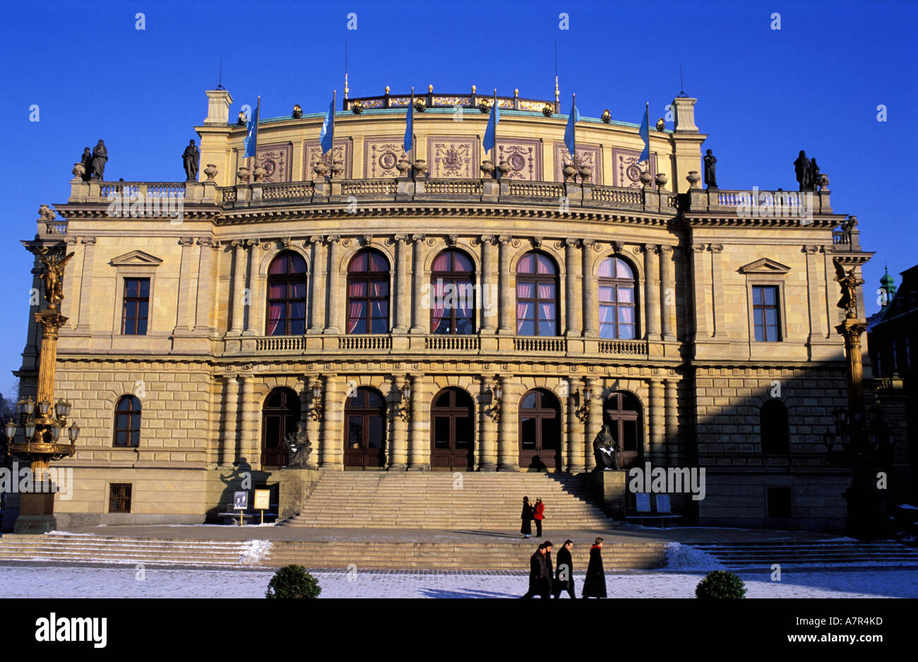 Czech Republic, Prague, the Neo-Renaissance building of Prague ...