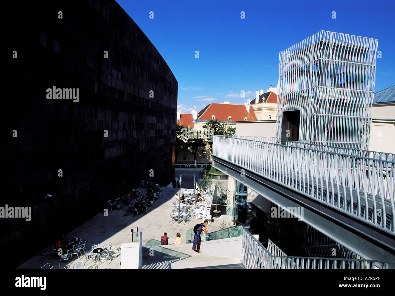 Austria, Vienna, the Museumsquartier is the biggest cultural complex ...