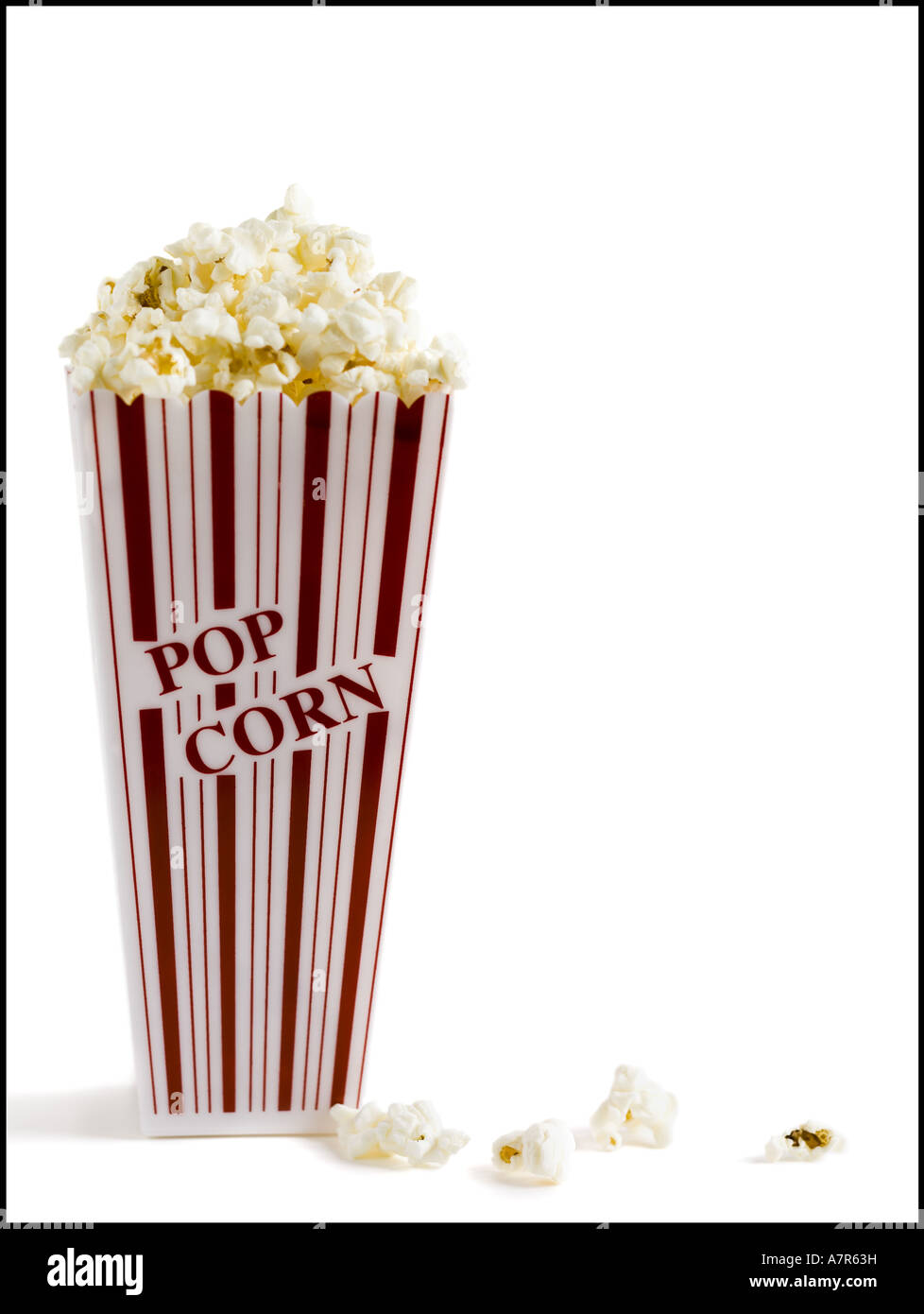 Box of popcorn Stock Photo - Alamy