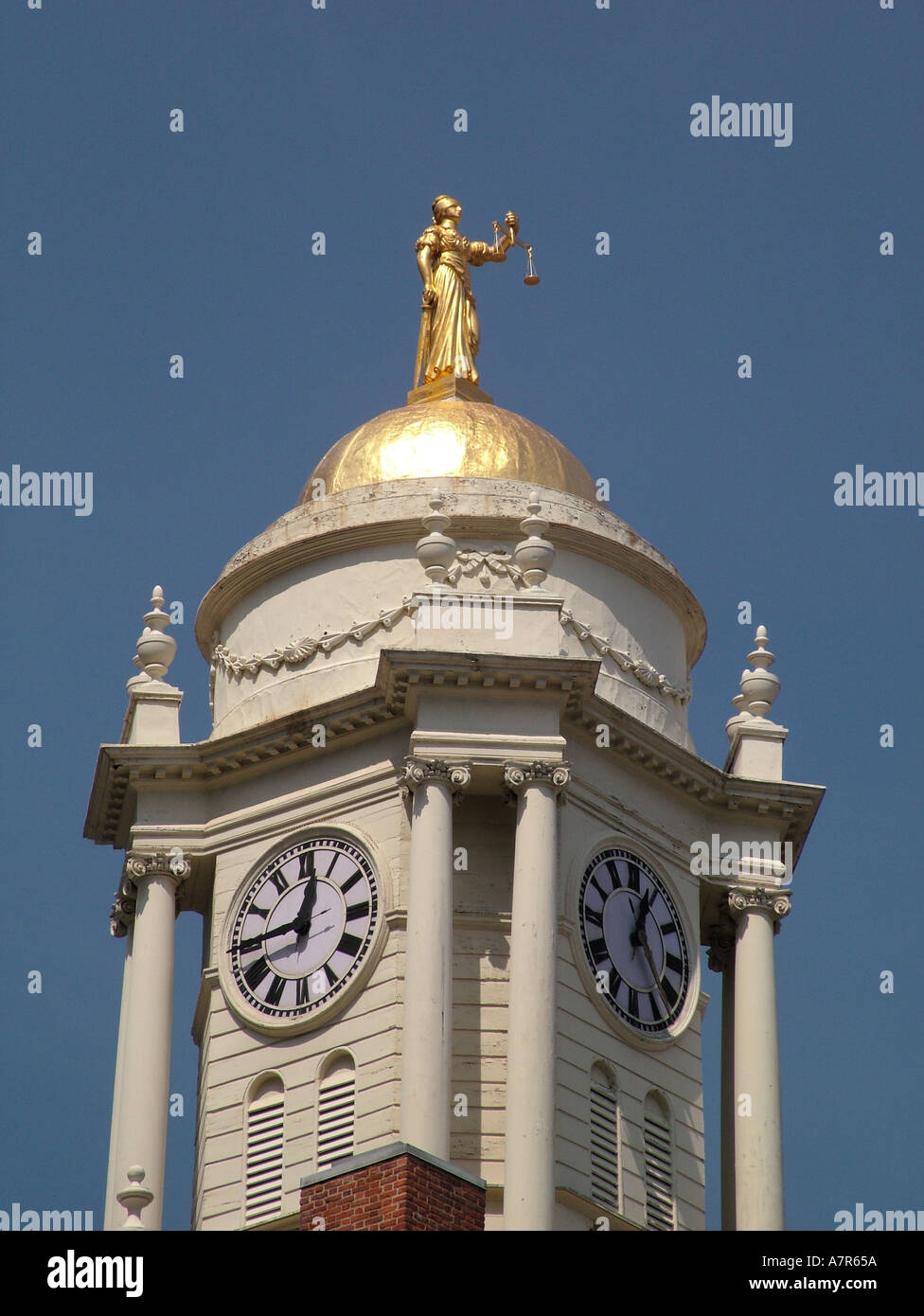Old clock tower connecticut hi-res stock photography and images - Alamy