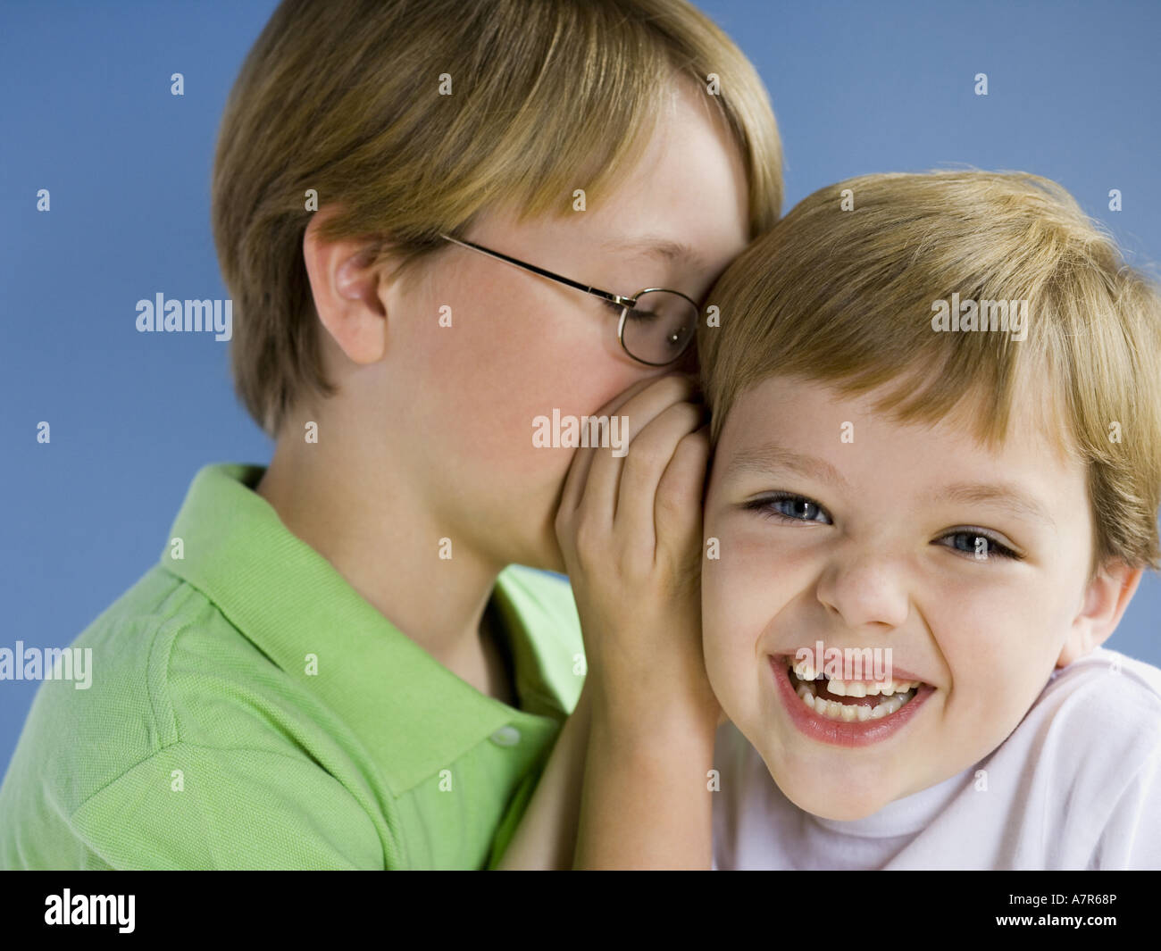 7 9 years giggling hi-res stock photography and images - Alamy