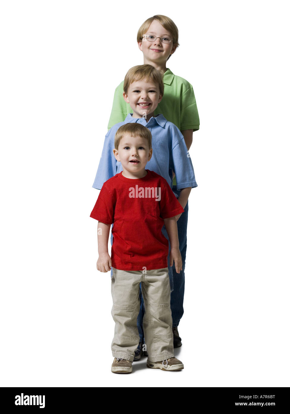 Portrait of three boys Stock Photo - Alamy