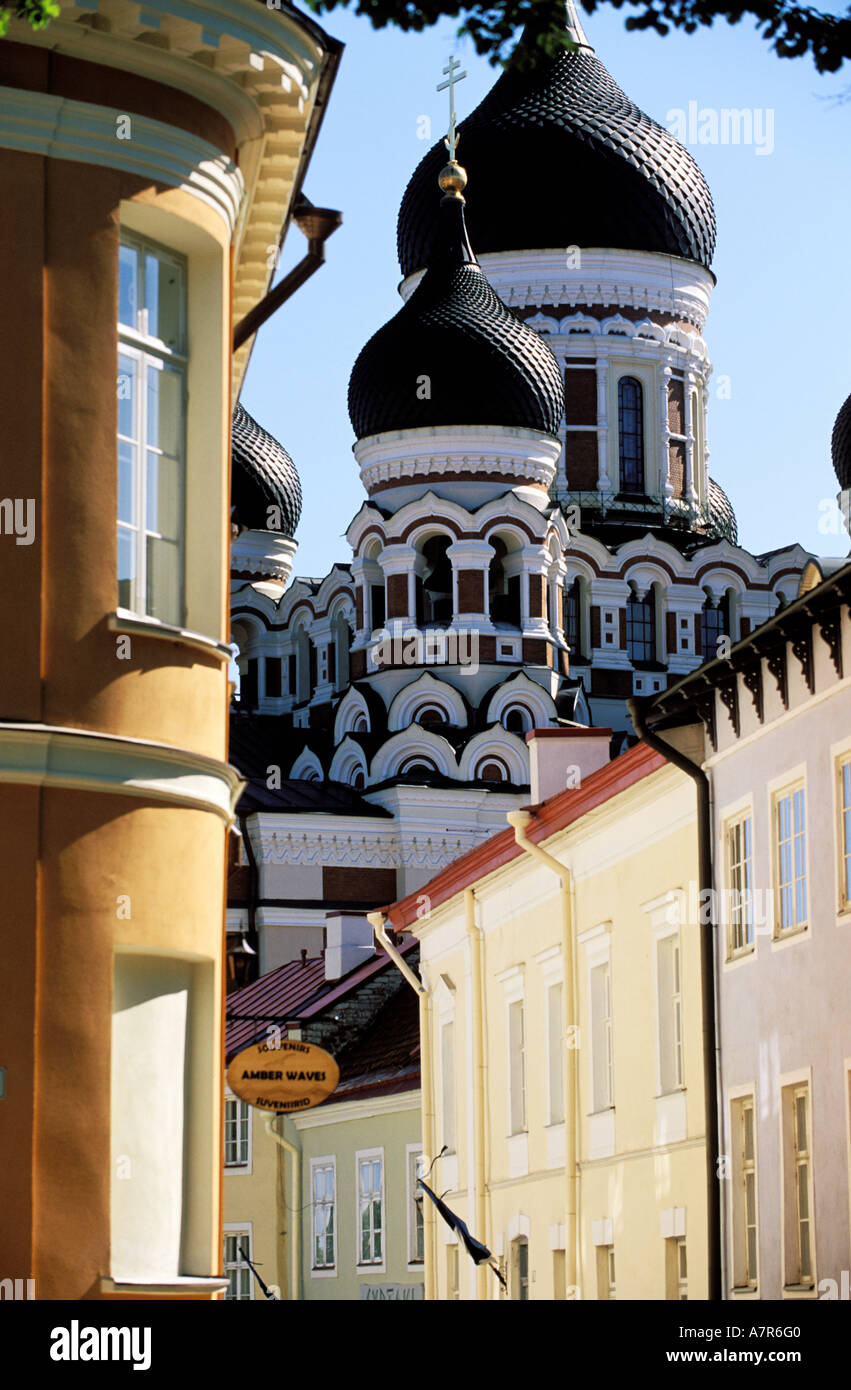Estonia (Baltic States), Tallinn city, Alexander Nevsky Orthodox ...