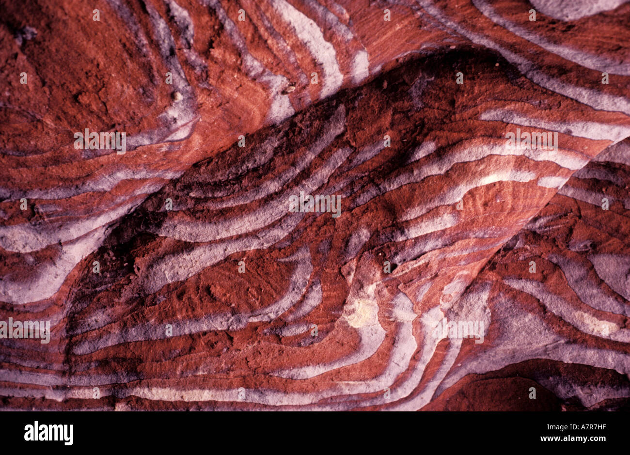 Jordan, Petra, rock of pink sandstone Stock Photo - Alamy