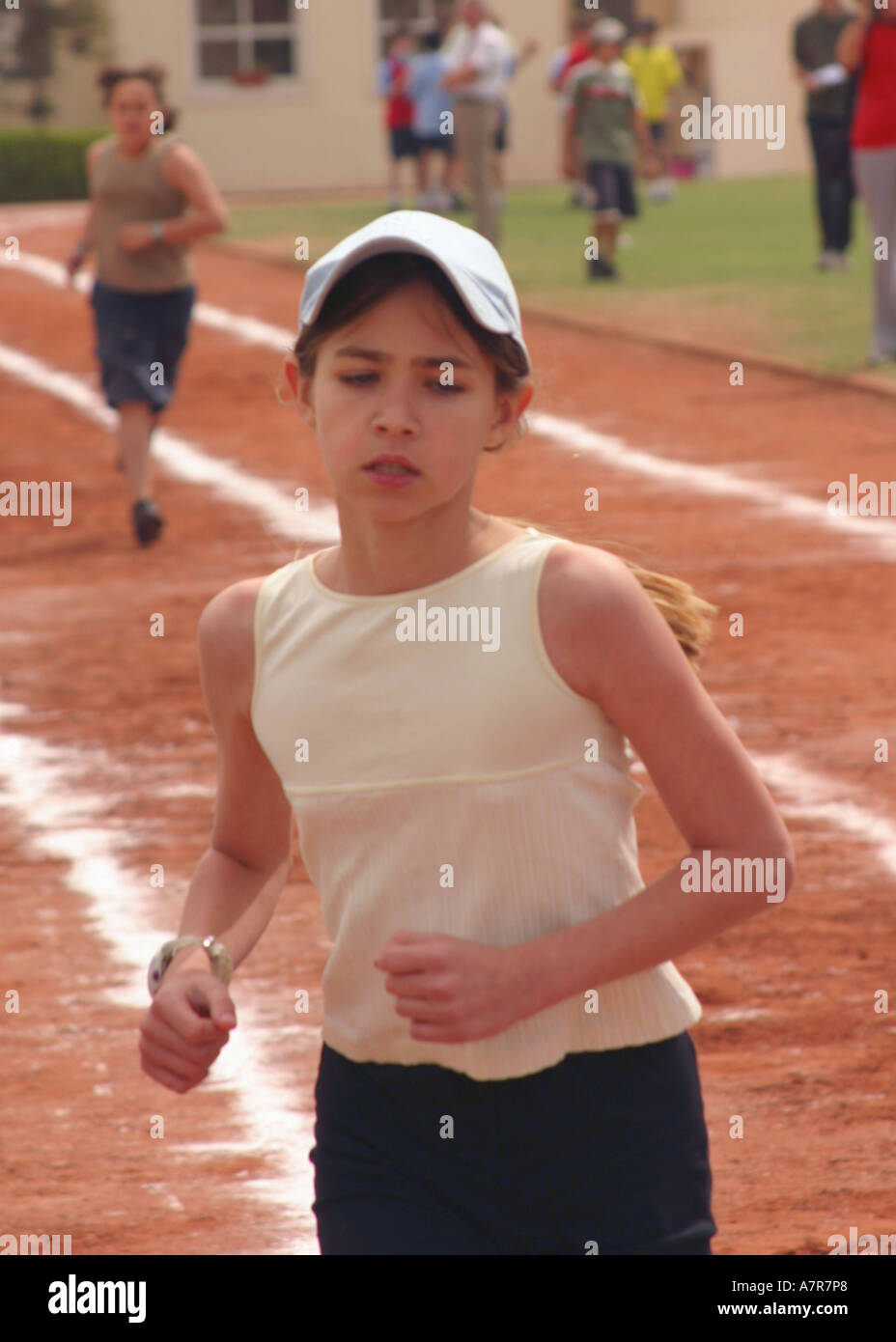 Child tired running track hi-res stock photography and images - Alamy