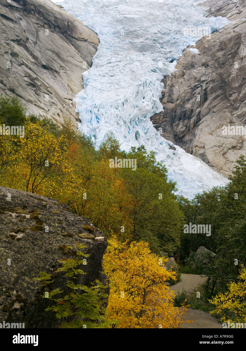 Aerial view of river rushing over rocks in autumn Stock Photo - Alamy