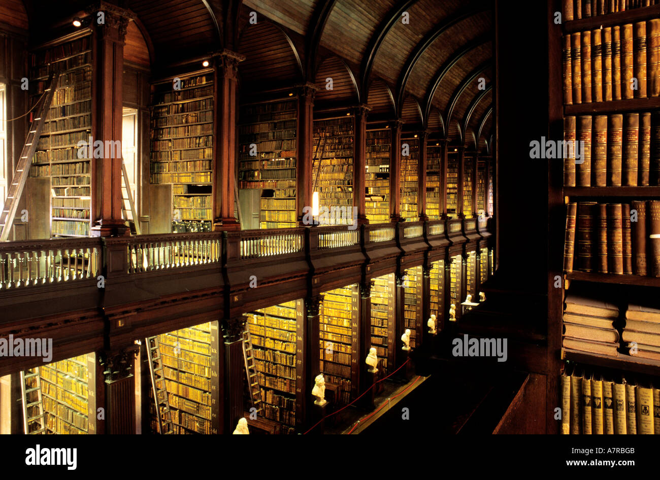 Ireland, Dublin, Trinity college, Old Library Stock Photo - Alamy