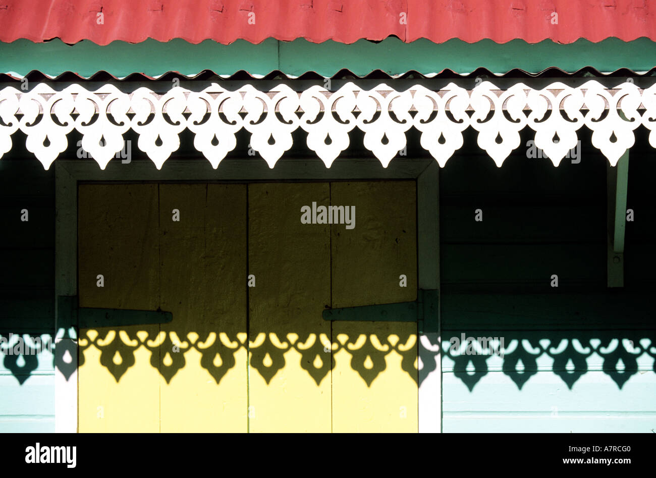 Creole house entre deux reunion island hi-res stock photography and ...