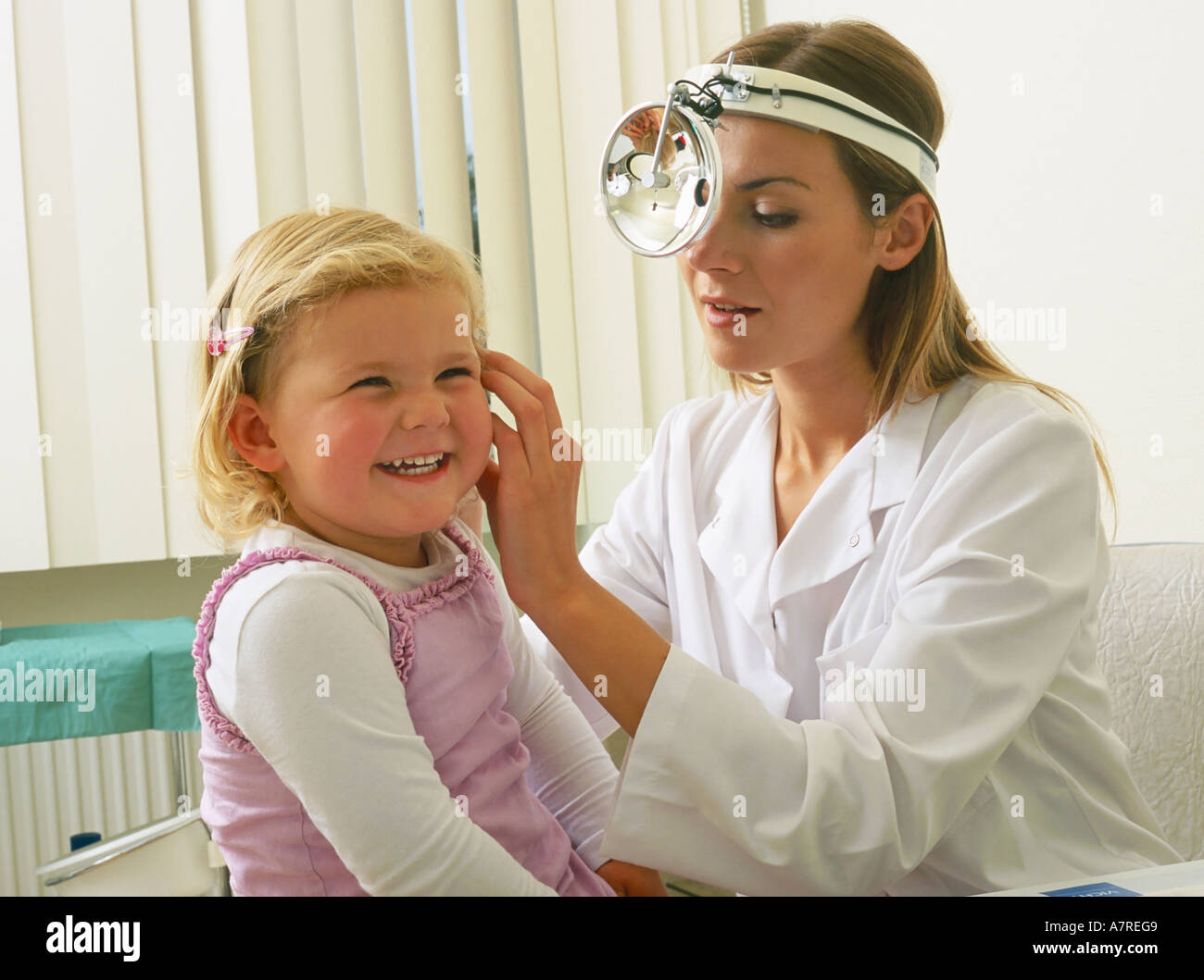 indoors ambulatory cabinet woman girl mature child 30 35 5 10 blonde ...