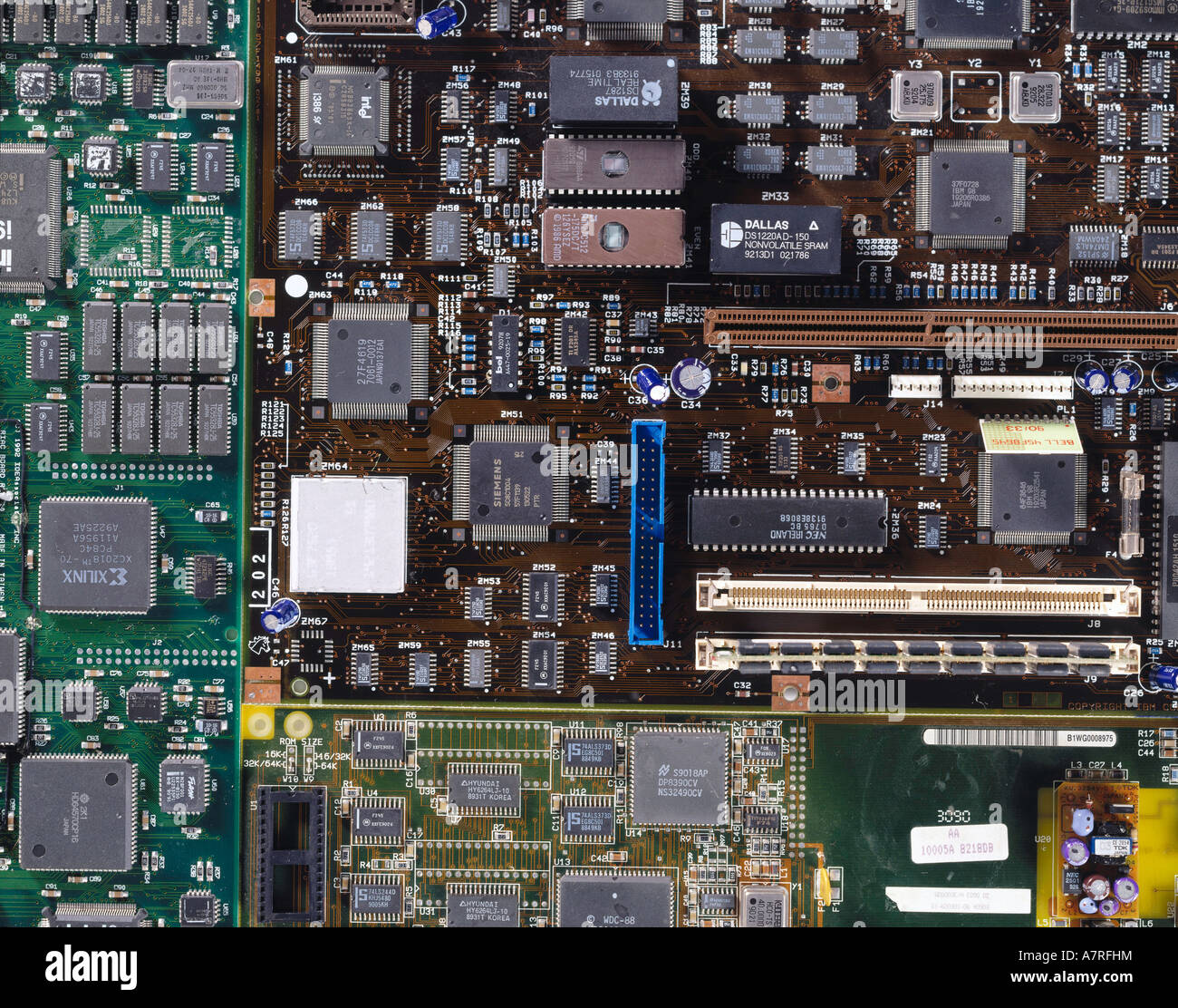 Close-up of circuit board Stock Photo - Alamy