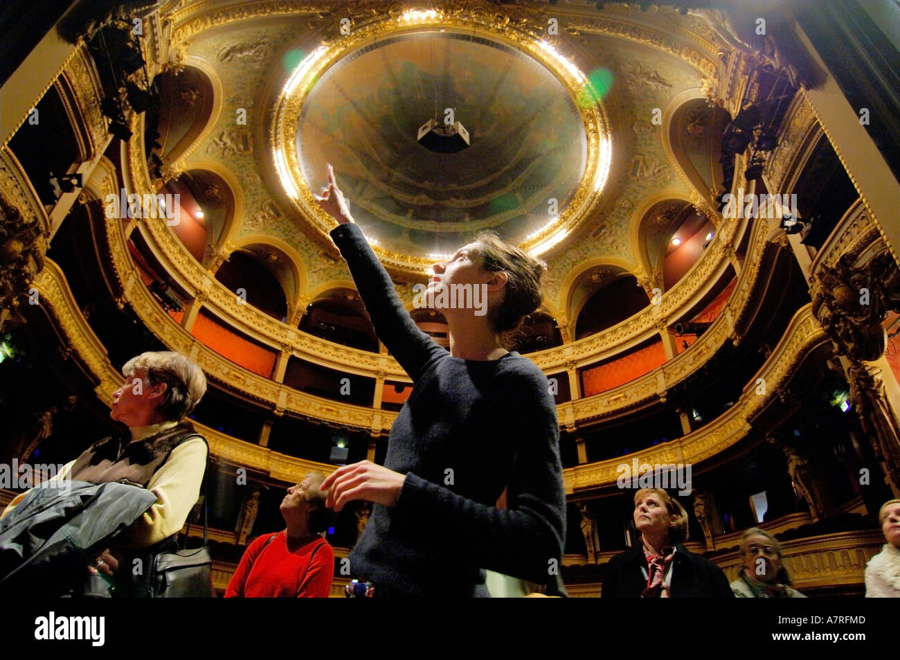 France, Paris, visit of the Comic Opera wings Stock Photo - Alamy
