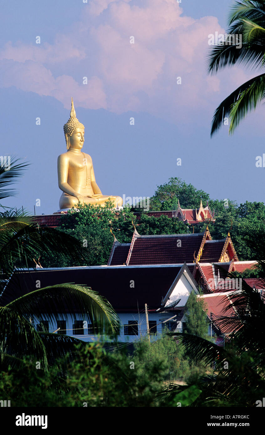 Thailand, Samui islands archipelago, Koh Samui island, the pagoda of ...