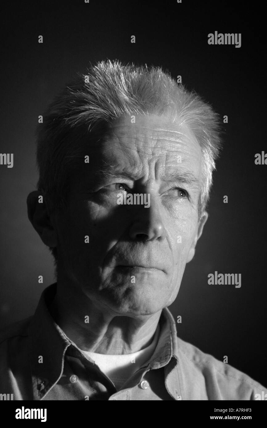 Older gentleman Black and White Stock Photos & Images - Alamy