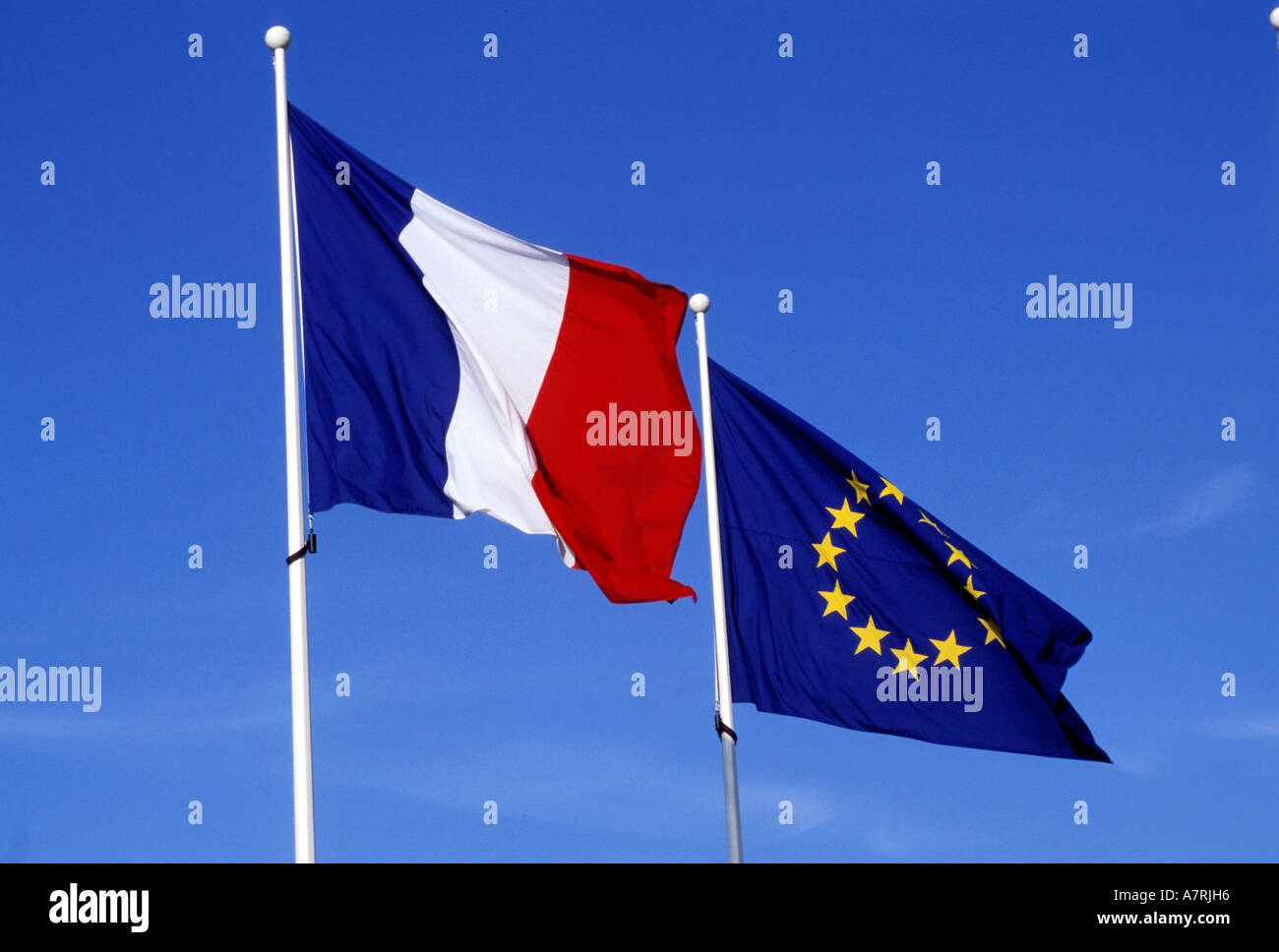 Flags of france hi-res stock photography and images - Alamy